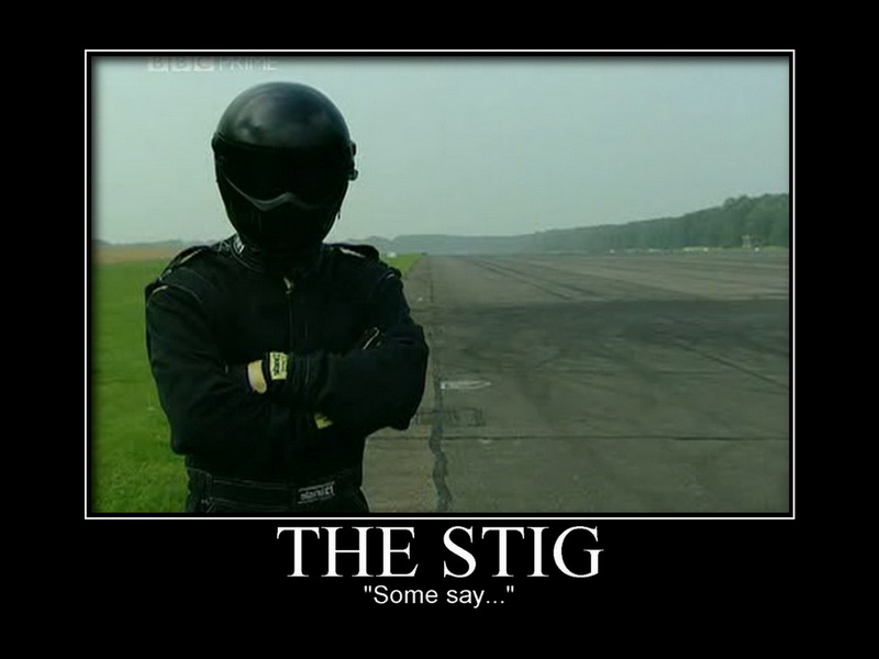 Top Gear39s The Stig Some Say That These Are His Intros